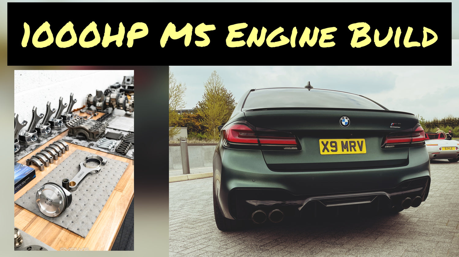 1000HP F90 M5 S63 Timelapse Engine Build – Mr Vanos